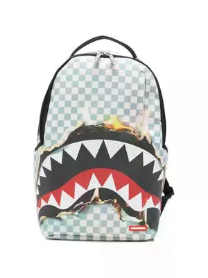 SPRAYGROUND Reveal The Real Checkered Backpack - Neutrals