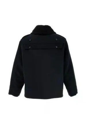 Junya Watanabe Shearling-collar Cashmere Jacket