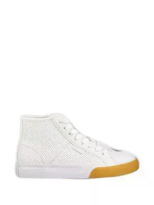DC SHOES Manual Hi Perforated Sneakers - White