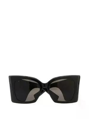 Saint Laurent Sl M119 Blaze Square-frame Sunglasses - Black
