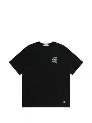 ANTI SOCIAL SOCIAL CLUB X Dickies Logo-print T-shirt - Black