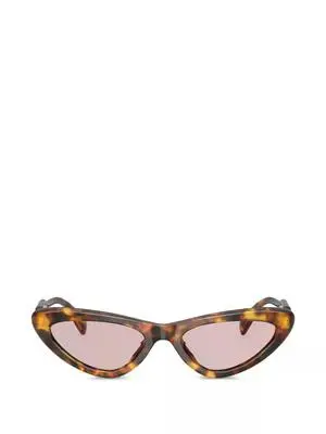 Miu Miu Cat-eye Sunglasses - Brown