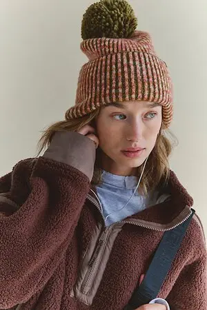 Free People Pow Pom Beanie