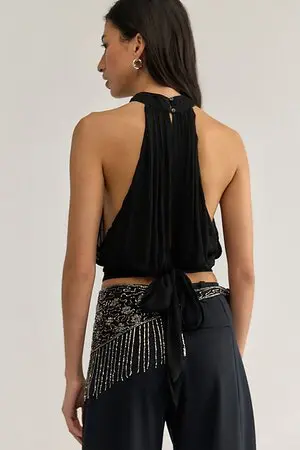 Free People Sloane Top - Black