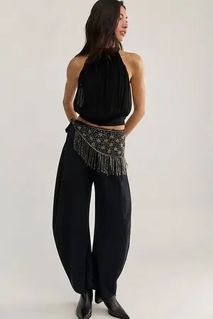 Free People Sloane Top - Black