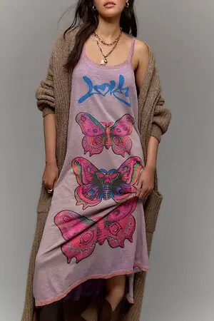 MAGNOLIA PEARL Trios Butterfly Lane Maxi Tank - Farrah