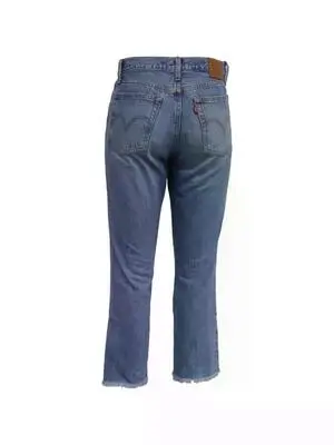 LEVI'S Wedgie Fit Distressed Jeans