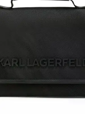 Karl Lagerfeld K/nomad Logo-embossed Wash Bag