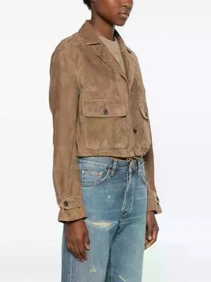 Ralph Lauren Suede Cropped Jacket