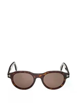 TOM FORD Nils-02 Round-frame Sunglasses