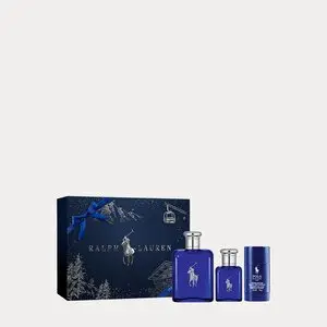 Ralph Lauren Polo Eau De Toilette 3-piece Set - Blue