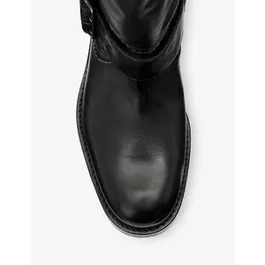 ALLSAINTS Bailey Leather Biker Boots