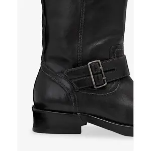 ALLSAINTS Bailey Leather Biker Boots