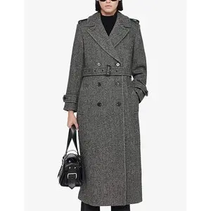 ALLSAINTS Brescia Wool-blend Coat