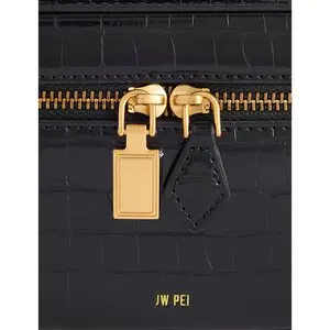 Jw Pei Cleo Box Shape Croc Faux-leather Top Handle Bag
