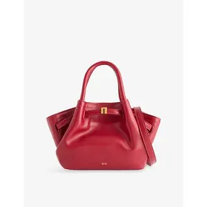 Jw Pei Hana Medium Weave Texture Tote Bag - Claret