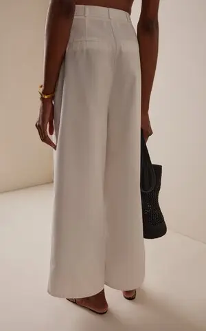 Merlette Niebla Cotton-blend Twill Pants