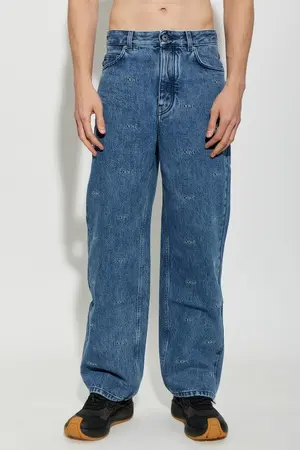 Loewe Embroidered Logo Jeans