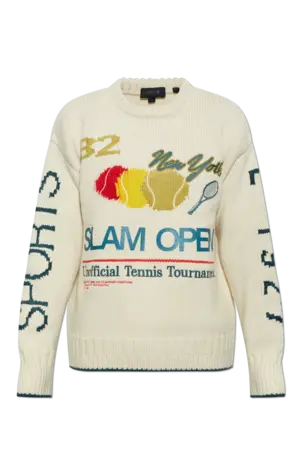 Lacoste Wool Sweater With Embroidery