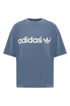 ADIDAS ORIGINALS T-shirt With Printed Logo - Blue