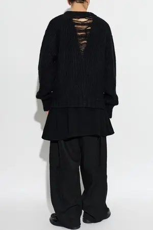 SONGZIO Combined-material Sweater