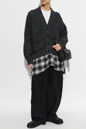 SONGZIO Cardigan In Mixed Fabrics