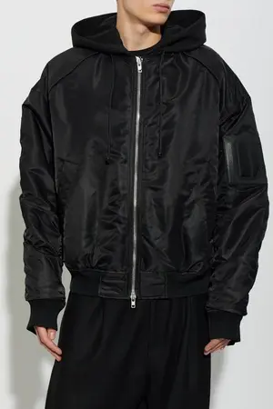 JUUN.J Padded Jacket With Detachable Hood