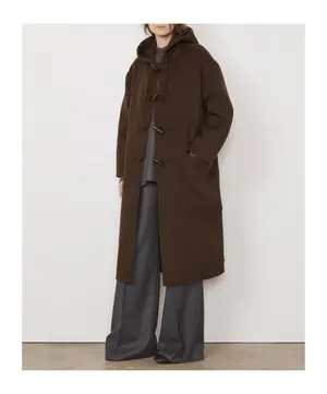 Officine Générale Lilja Hooded Toggle-fastening Coat