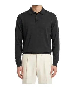 Kiton Long-sleeve Polo Shirt