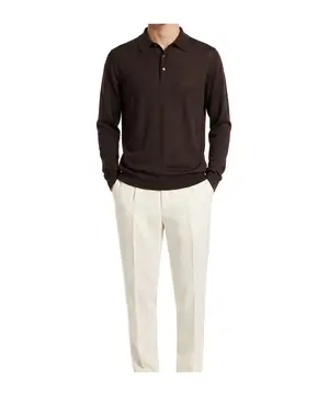 Kiton Long-sleeve Polo Shirt