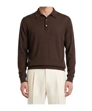 Kiton Long-sleeve Polo Shirt