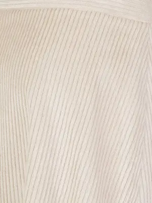 Peserico Ribbed-knit Skirt