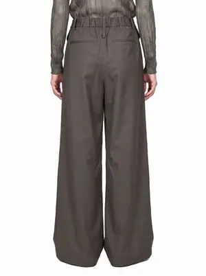 Issey Miyake High-waist Straight-leg Trousers
