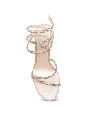 Rene Caovilla Cleo Crystal-embellished Sandals
