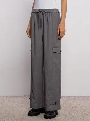 TWINSET Logo Casual Pants