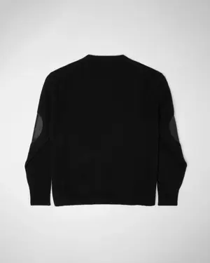 Celine Classic Elbow-patch Crewneck