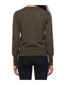 Simone Rocha V-neck Embellished Sweater - Black