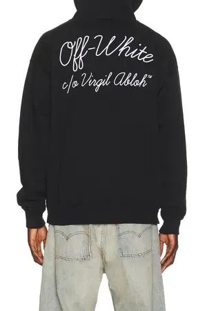 Off-White Script Logo Skate Hoodie