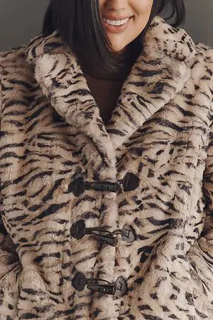 HUTCH Plus Tiffy Faux Fur Coat Jacket