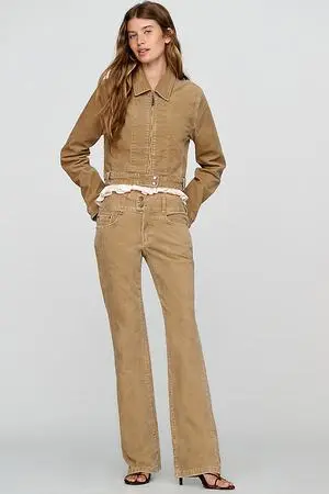 PILCRO Billy Low Rise Bootcut Jeans - Tan