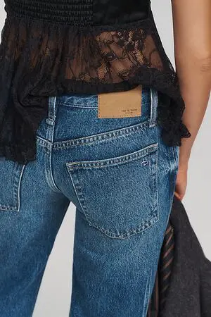 Rag & Bone Josie Low Rise Relaxed Flared Jeans