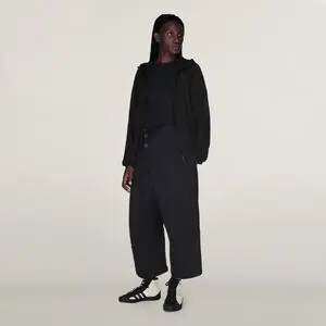 Adidas Y-3 Rayon Twill Hooded Track Jacket