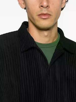 Issey Miyake Plissé-effect Long-sleeve Shirt
