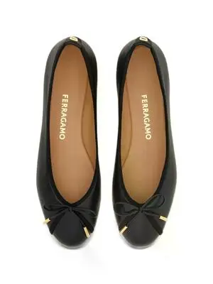 FERRAGAMO Ballet Flat With Bow Detail