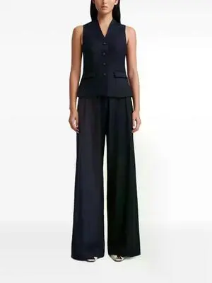 Anna Quan Reid Button-up Tailored Top