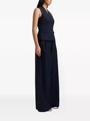 Anna Quan Reid Button-up Tailored Top