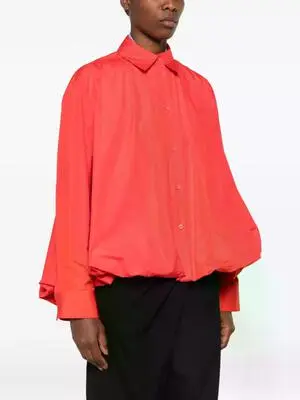 Loewe Bubble-hem Long-sleeve Shirt