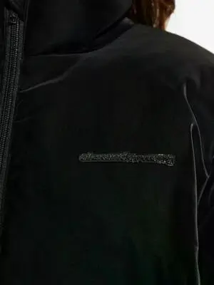 Alexander Wang Puffer Jacket With A Stand-up Collar