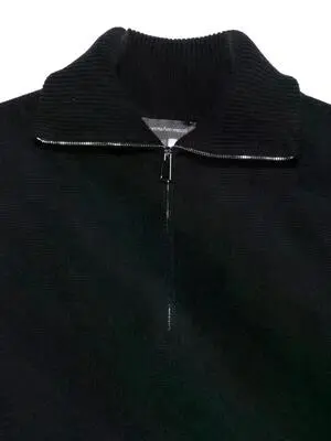 Lorena Antoniazzi Half-zip Knitted Vest Sweater