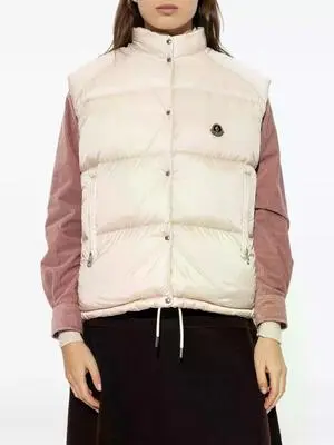 Moncler Tibb Reversible Down Vest - Pink